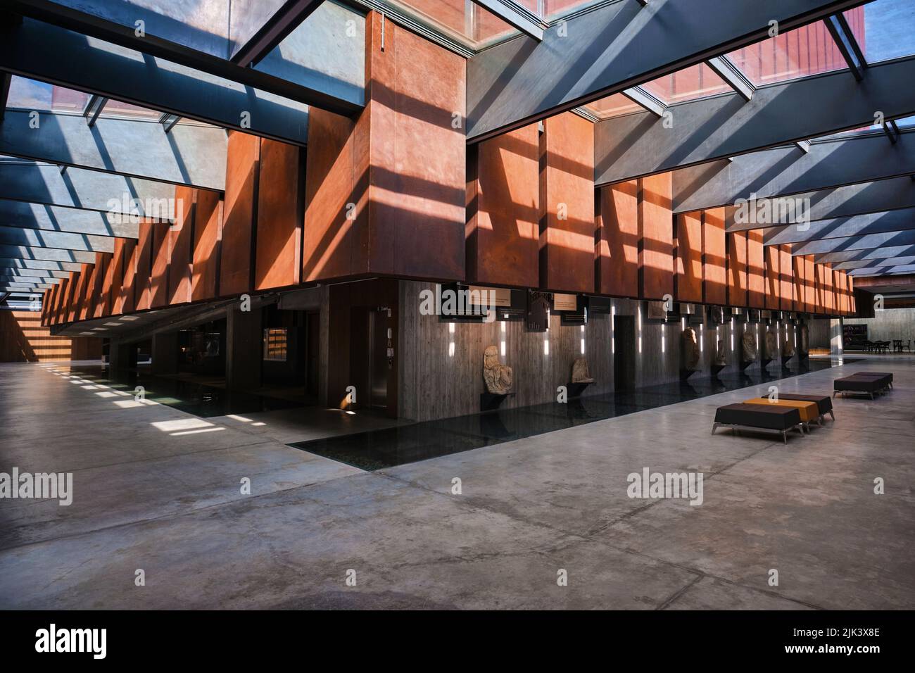 Canakkale, Turkey - October 29, 2021: Troy Museum, Exterior view from ...