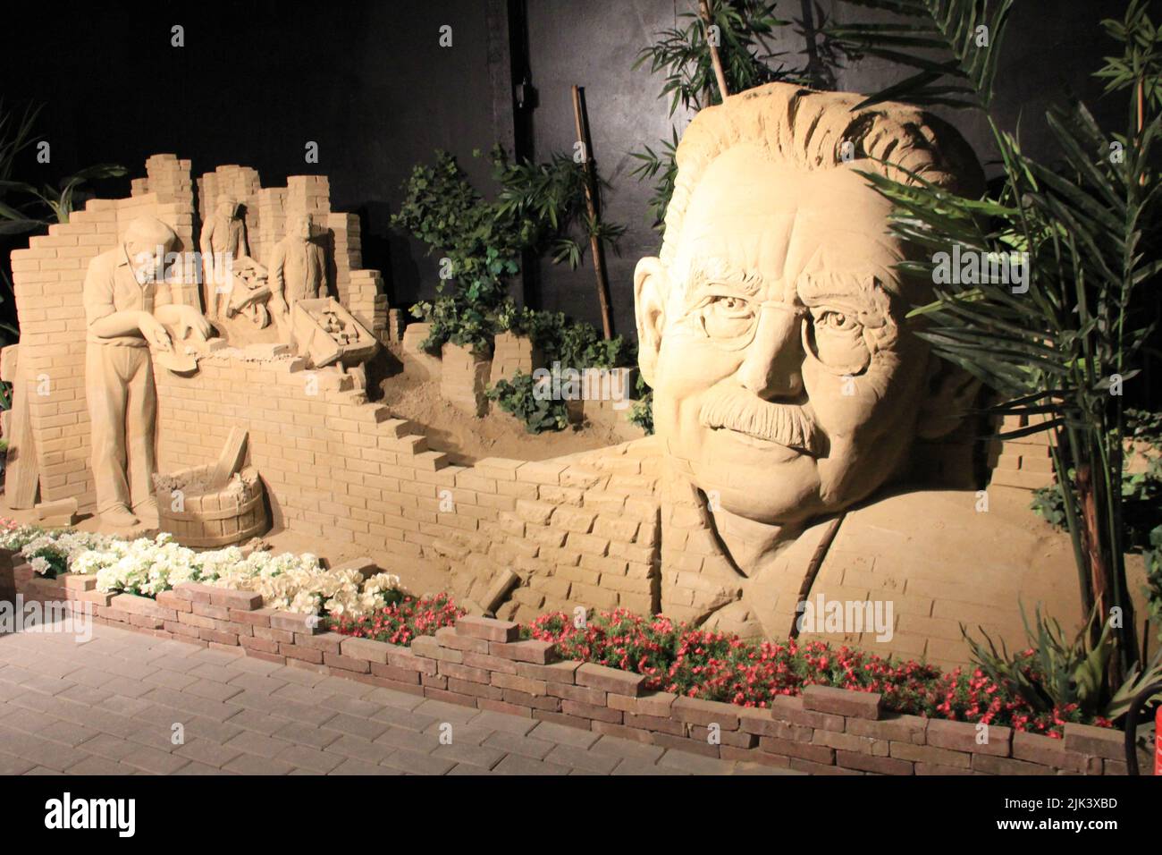 Sand sculpture festival in Garderen the Netherlands Stock Photo - Alamy