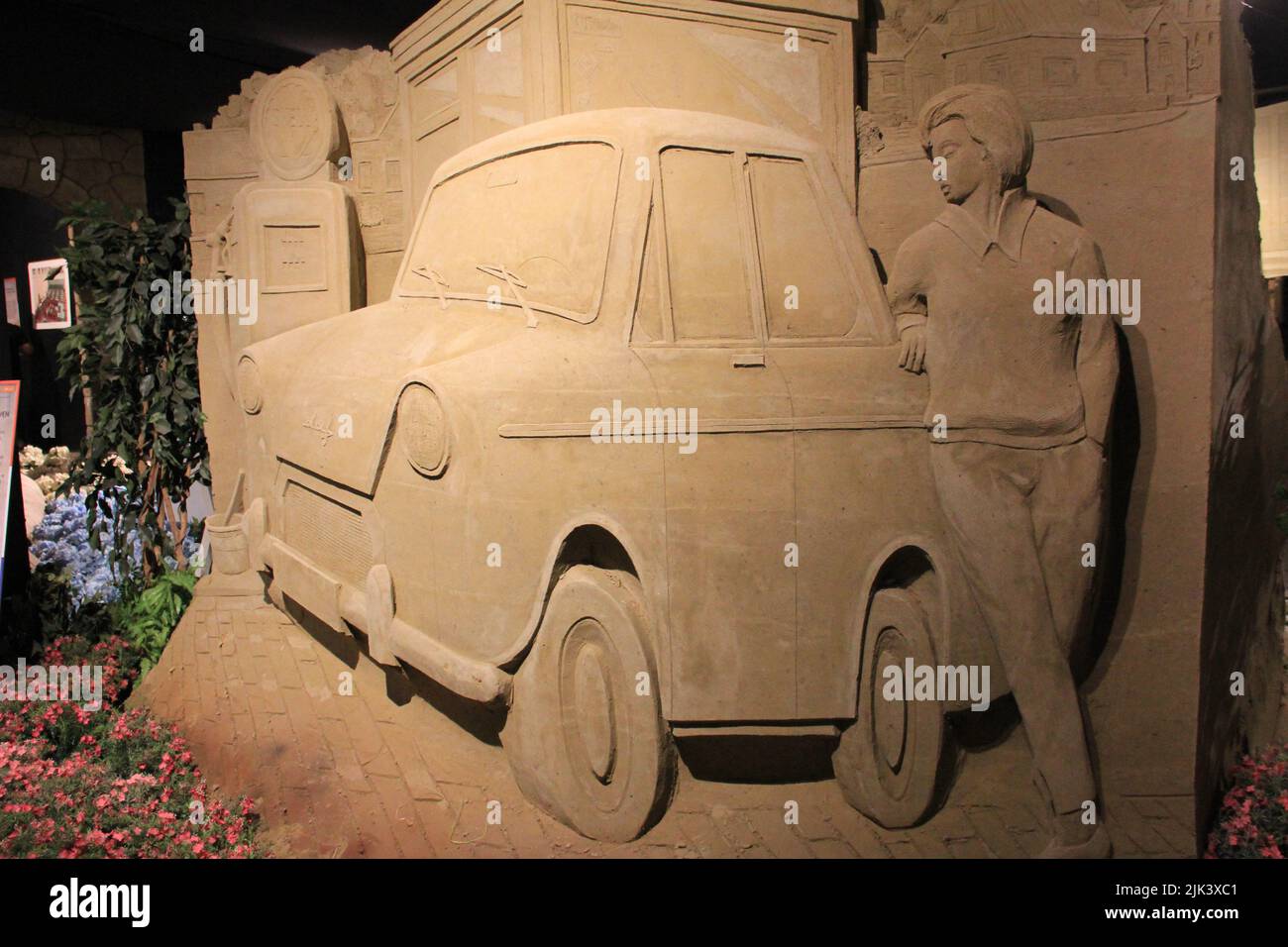 Sand sculpture festival in Garderen the Netherlands Stock Photo - Alamy