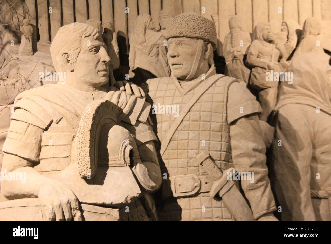 Sand sculpture festival in Garderen the Netherlands Stock Photo - Alamy