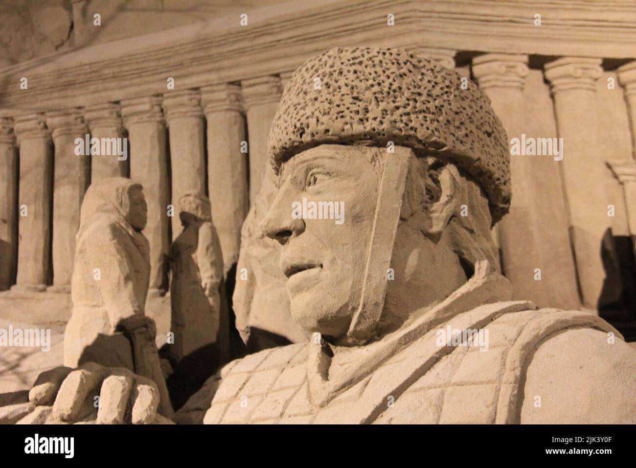 Sand sculpture festival in Garderen the Netherlands Stock Photo - Alamy