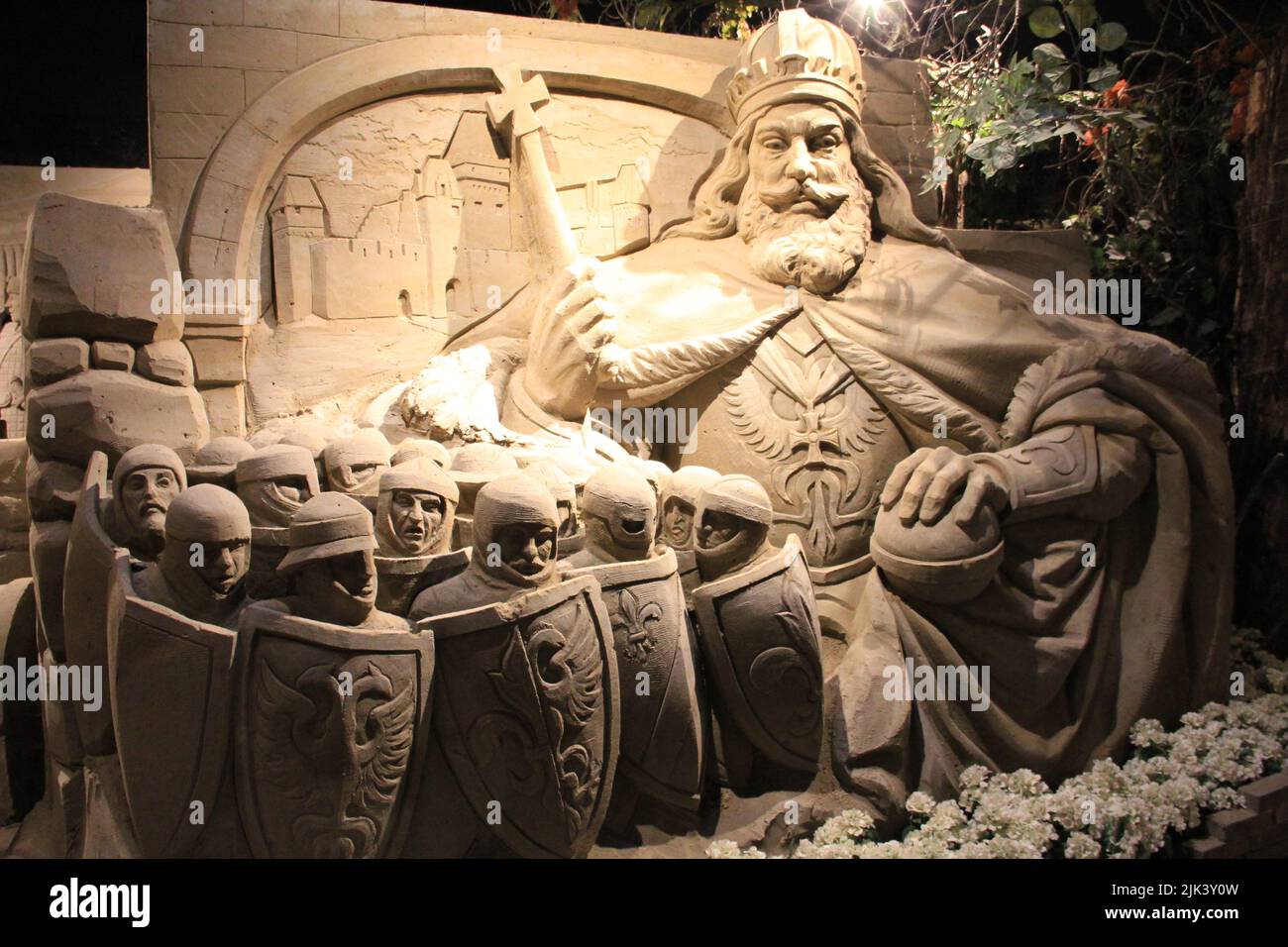 Sand sculpture festival in Garderen the Netherlands Stock Photo - Alamy