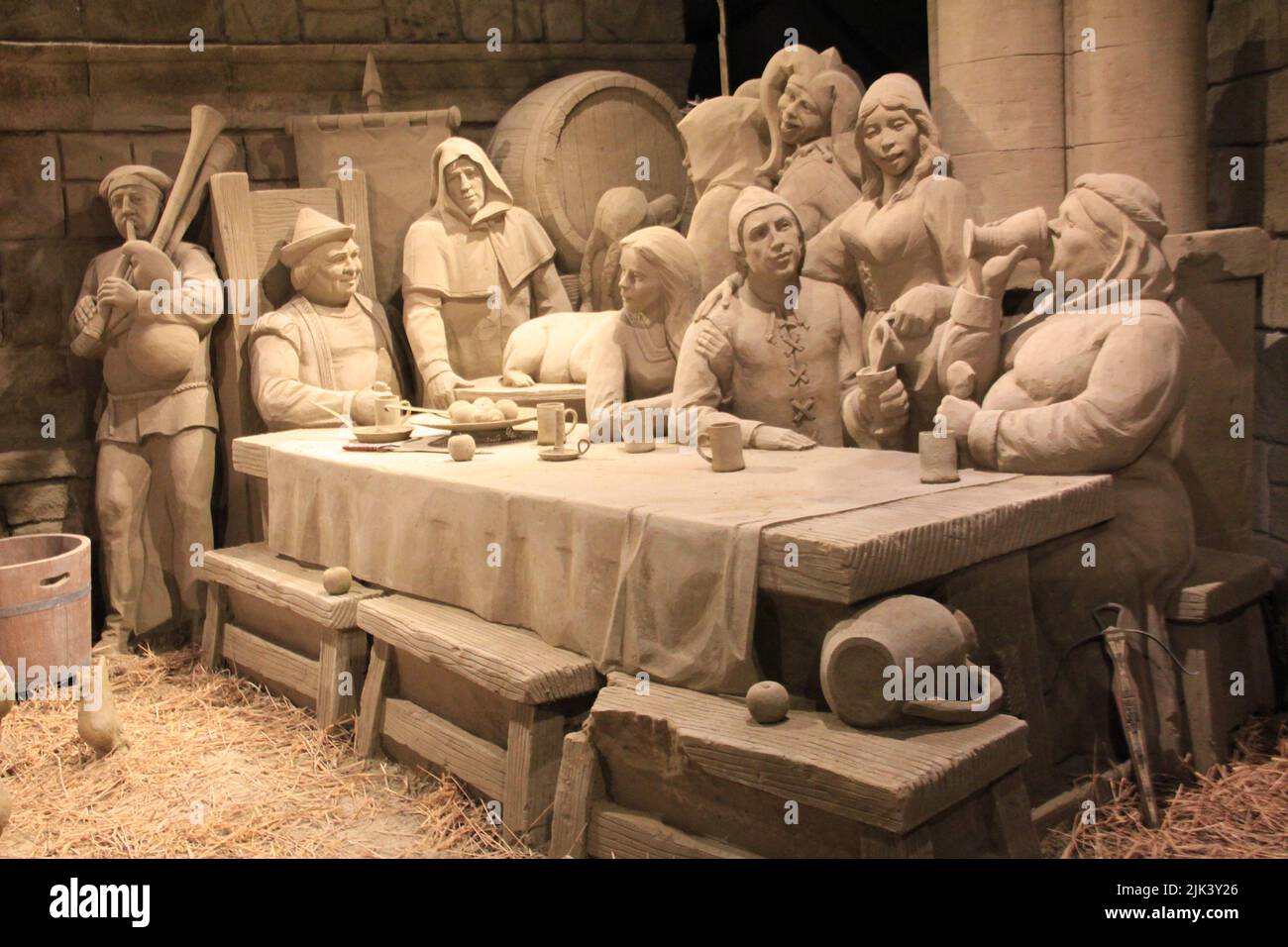 Sand sculpture festival in Garderen the Netherlands Stock Photo - Alamy
