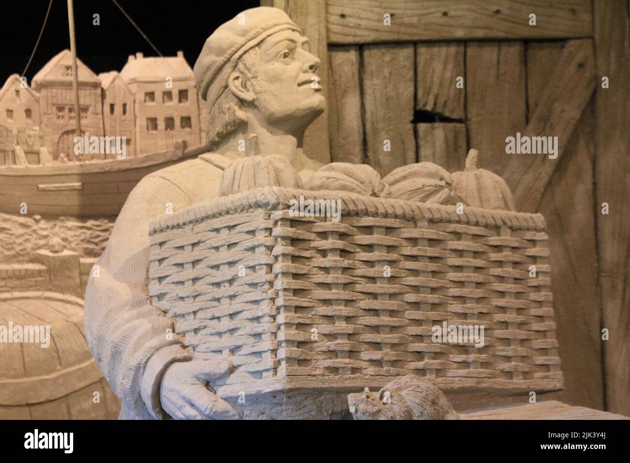 Sand sculpture festival in Garderen the Netherlands Stock Photo - Alamy
