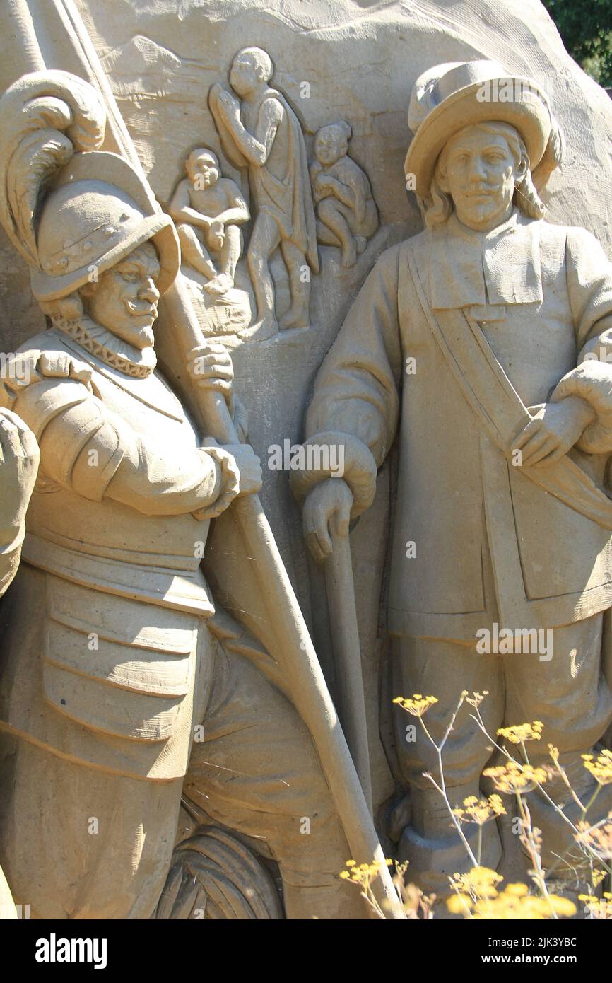 Sand sculpture festival in Garderen the Netherlands Stock Photo - Alamy