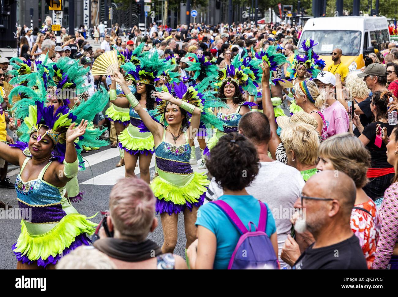 Rotterdam, Netherlands. 2022-07-30 14:44:32 ROTTERDAM - A colorful ...