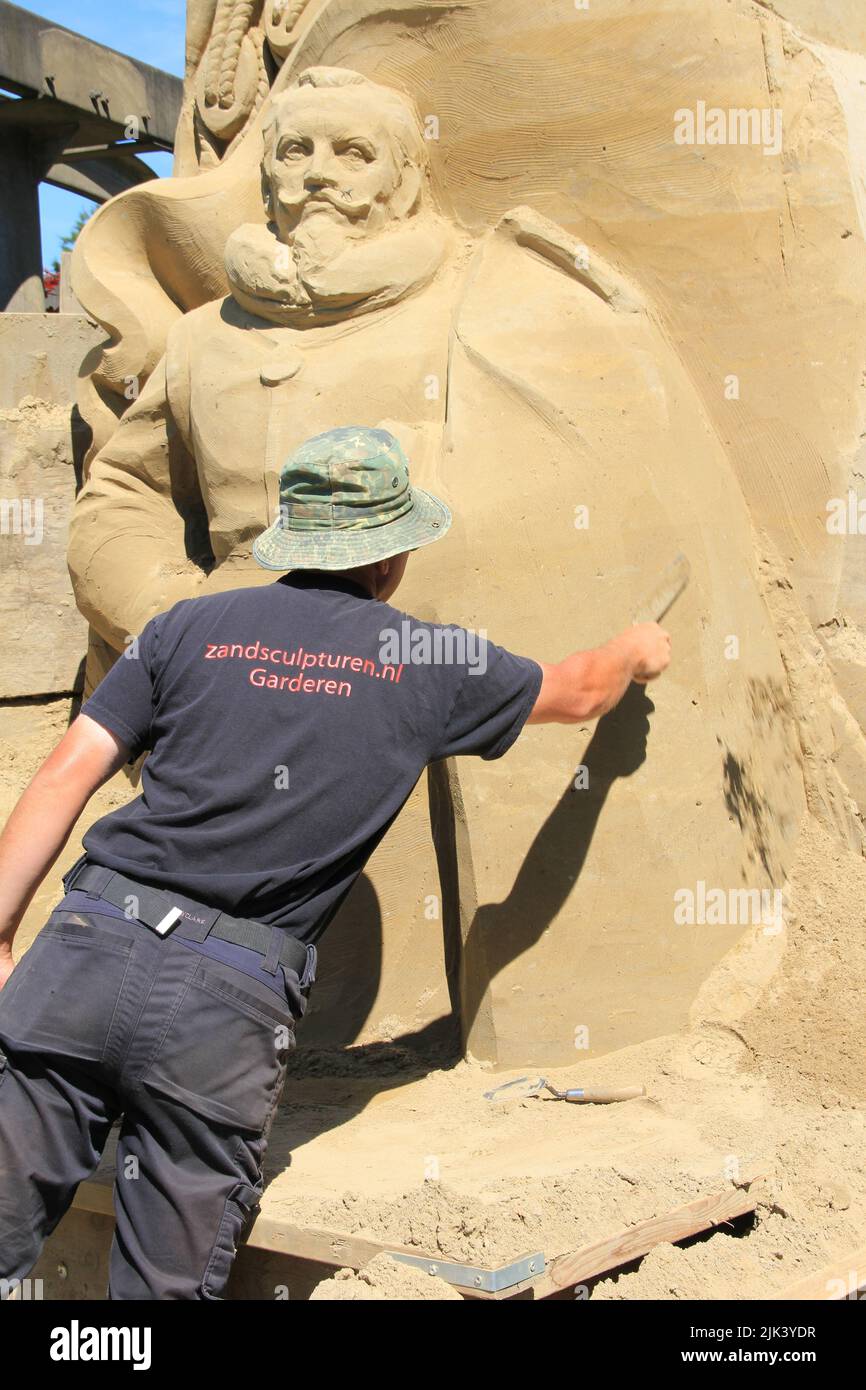 Sand sculpture festival in Garderen the Netherlands Stock Photo - Alamy