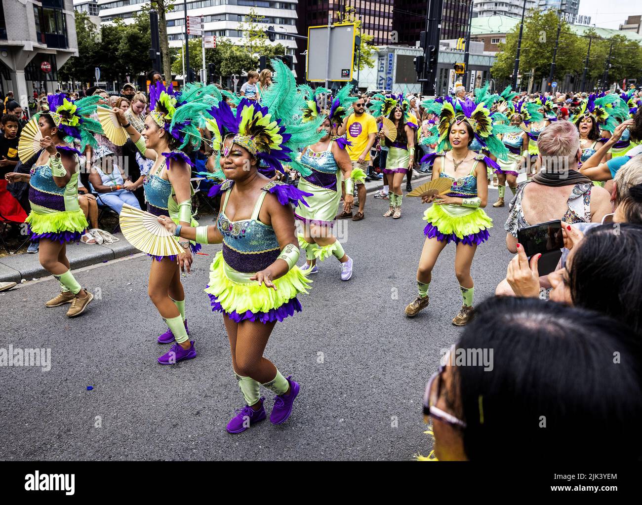 Rotterdam, Netherlands. 2022-07-30 14:44:58 ROTTERDAM - A colorful ...