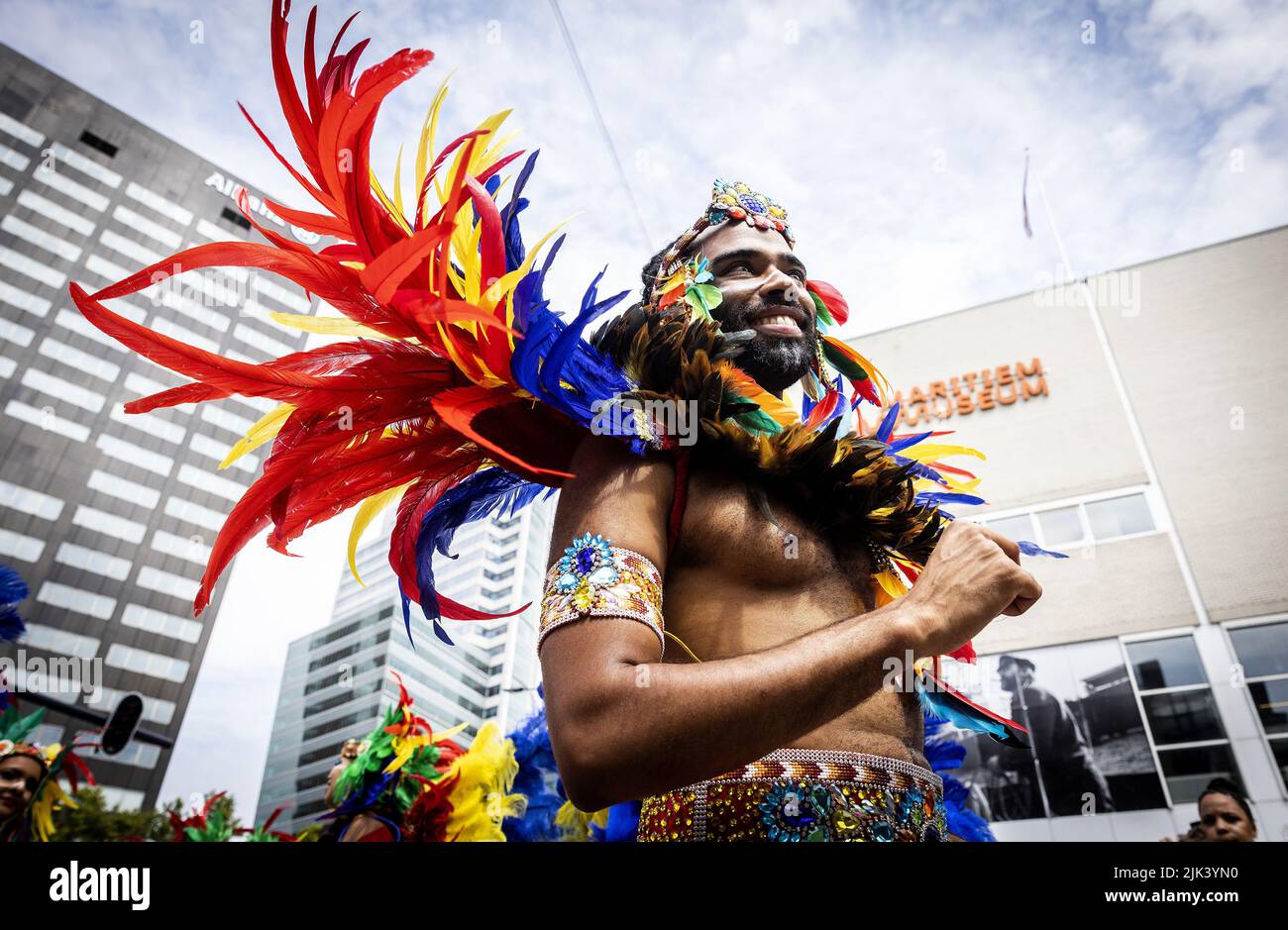 Rotterdam, Netherlands. 2022-07-30 14:53:04 ROTTERDAM - A colorful ...