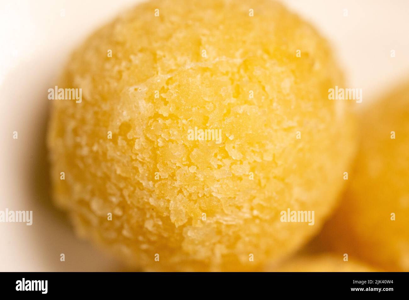 cheese ball close-up in crispy breading Stock Photo - Alamy
