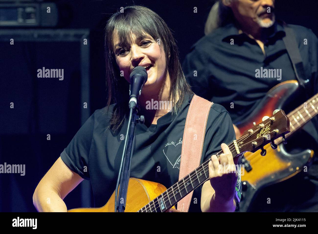 Concert of italian singer and songwriter Carmen Consoli at Volevo fare ...