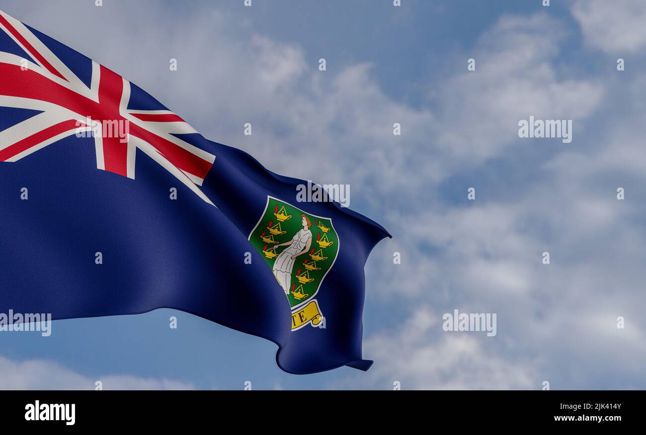National flag British Virgin Islands, British Virgin Islands flag ...