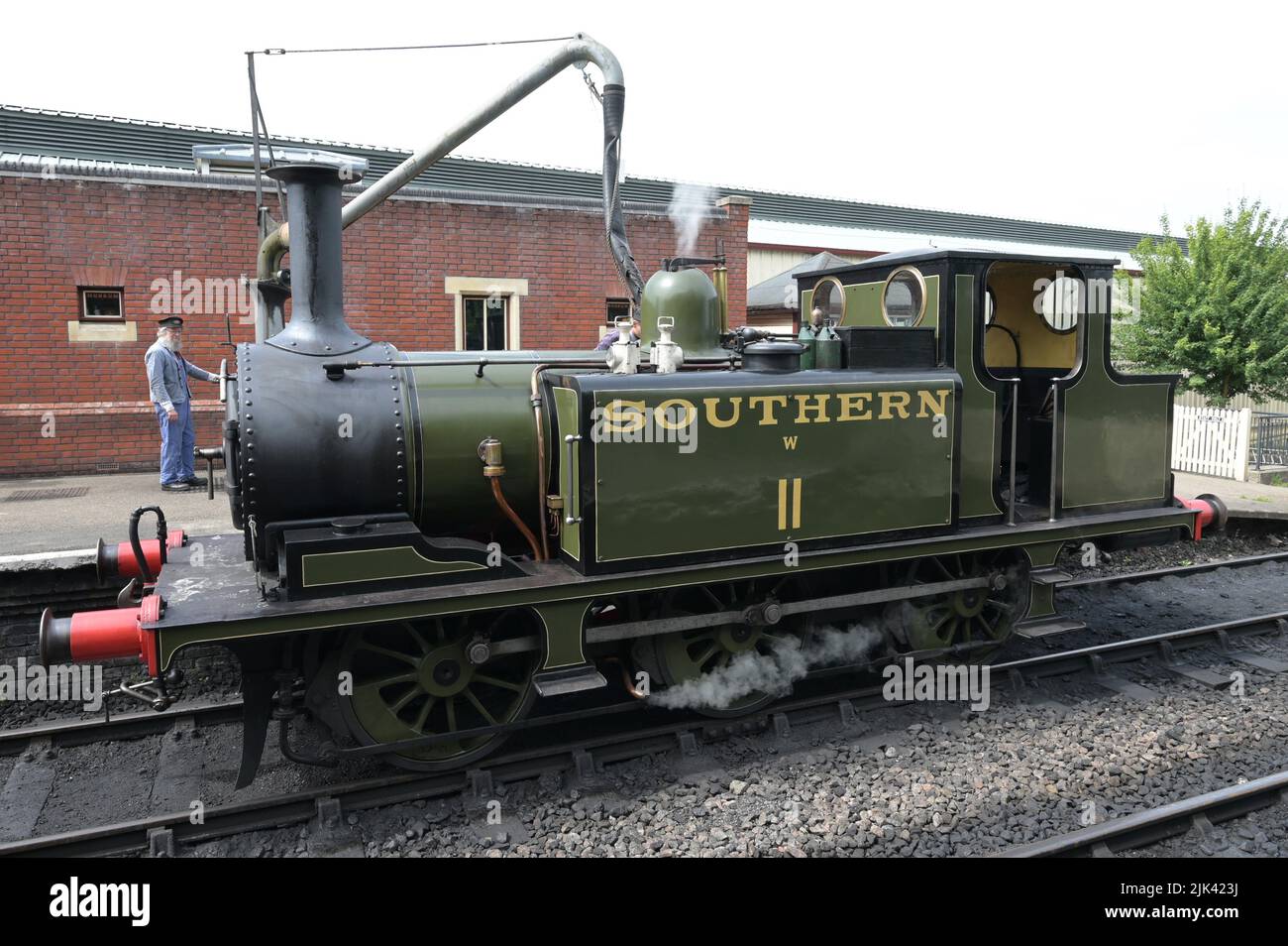 Sheffield Park, East Sussex, UK-July 30th 2022: A LB SCR A1 class ...