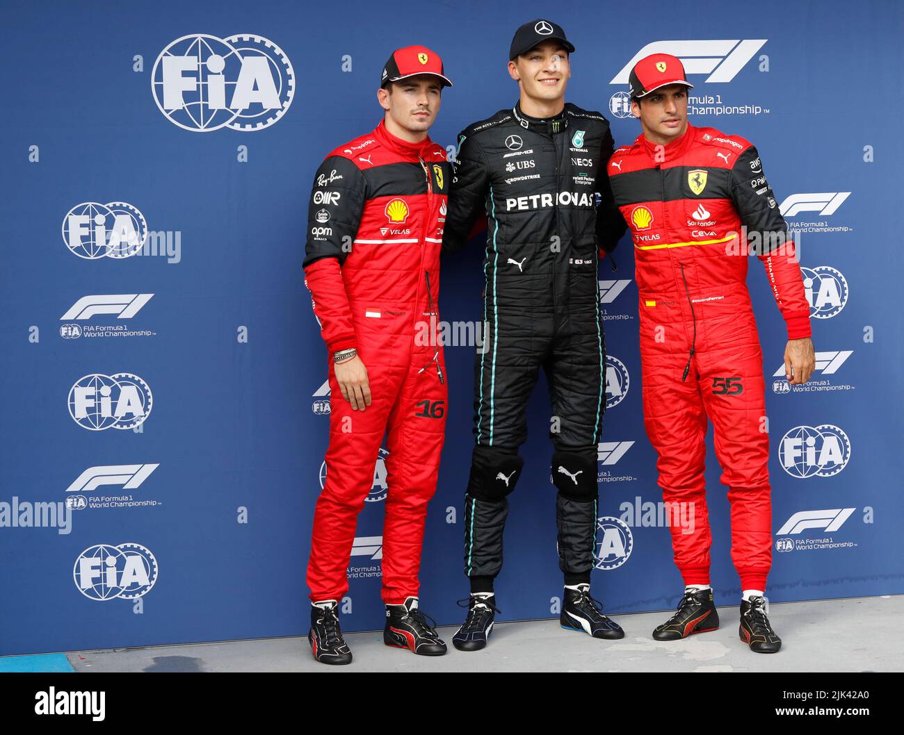 Scuderia ferrari drivers hi-res stock photography and images - Alamy