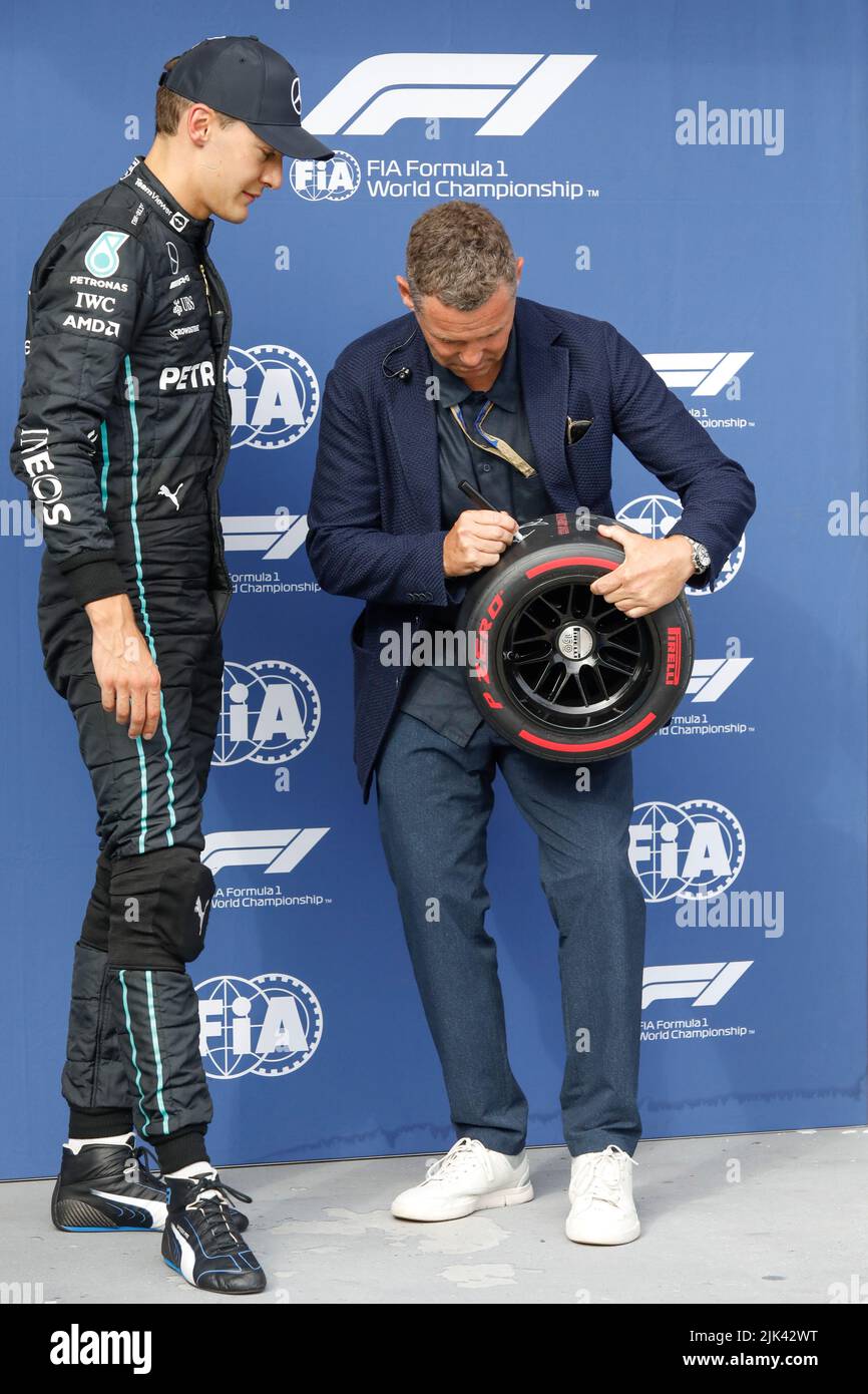 Mercedes amg petronas f1 team driver hi-res stock photography and ...