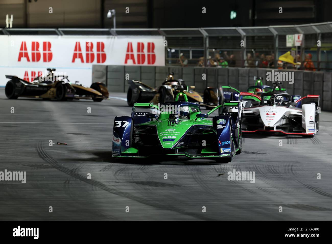 30th July 2022; ExCel E-Prix Circuit, Docklands, London, England; ABB ...