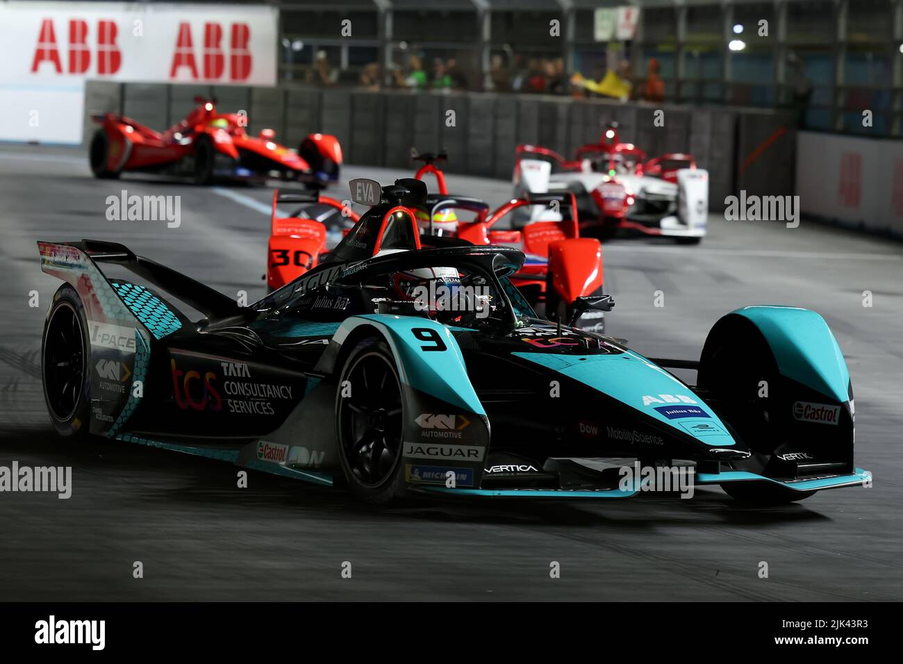 30th July 2022; ExCel E-Prix Circuit, Docklands, London, England; ABB ...