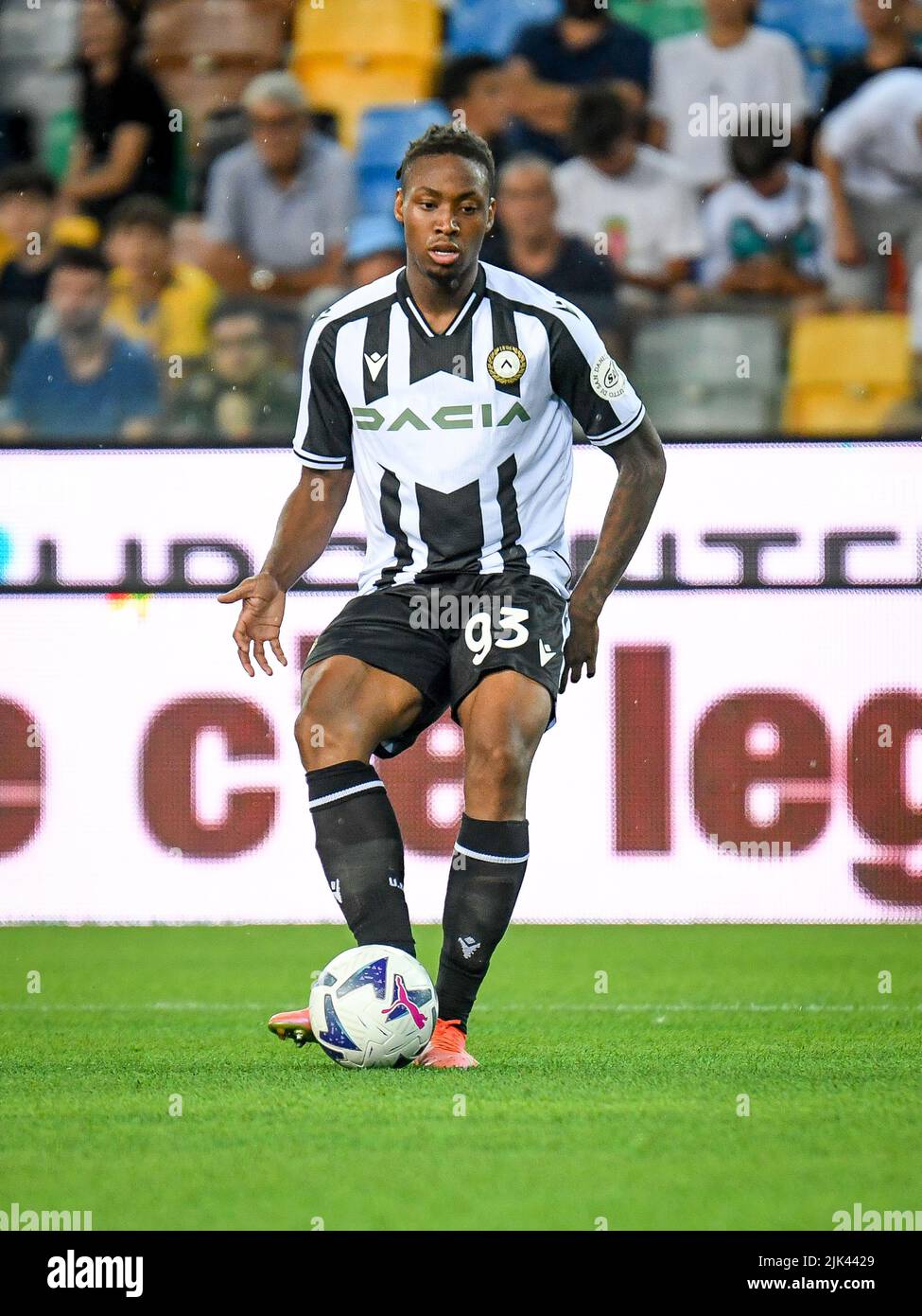 Udinese's Brandon Soppy portrait in action during the friendly football ...