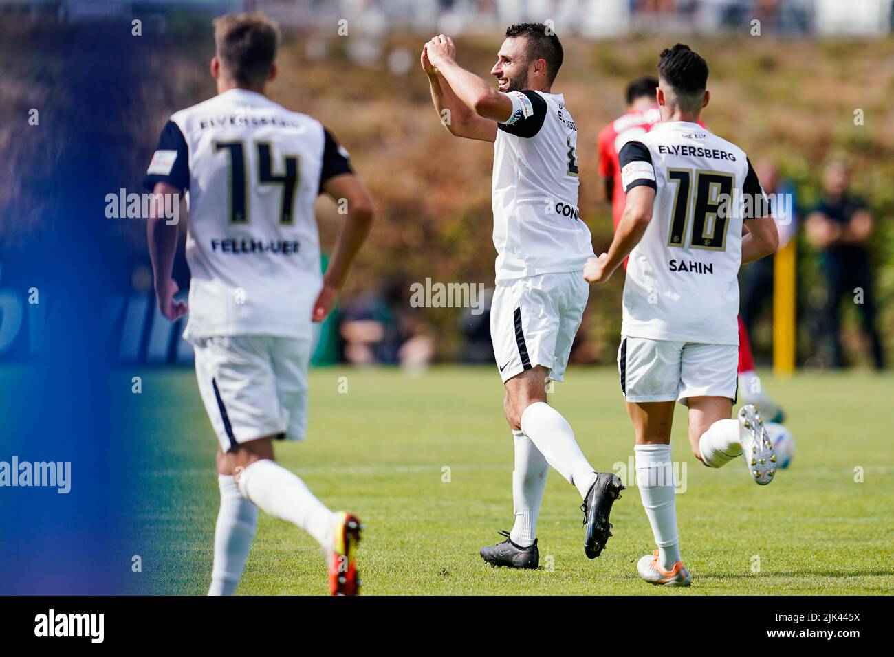 Spiesen Elversberg, Germany. 30th July, 2022. Soccer: DFB Cup, SV ...