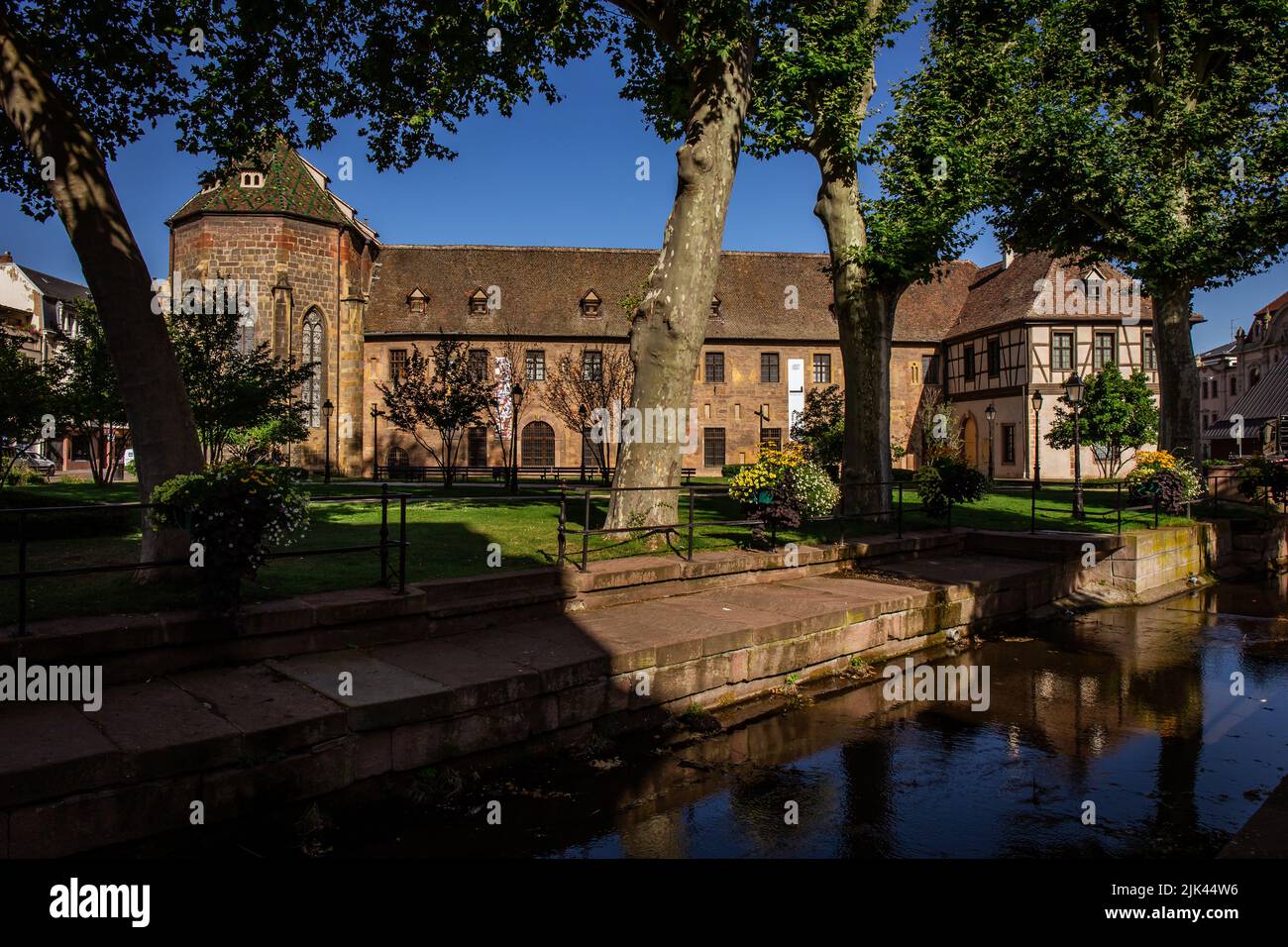 Colmar and its half timbered colorful houses Stock Photo - Alamy