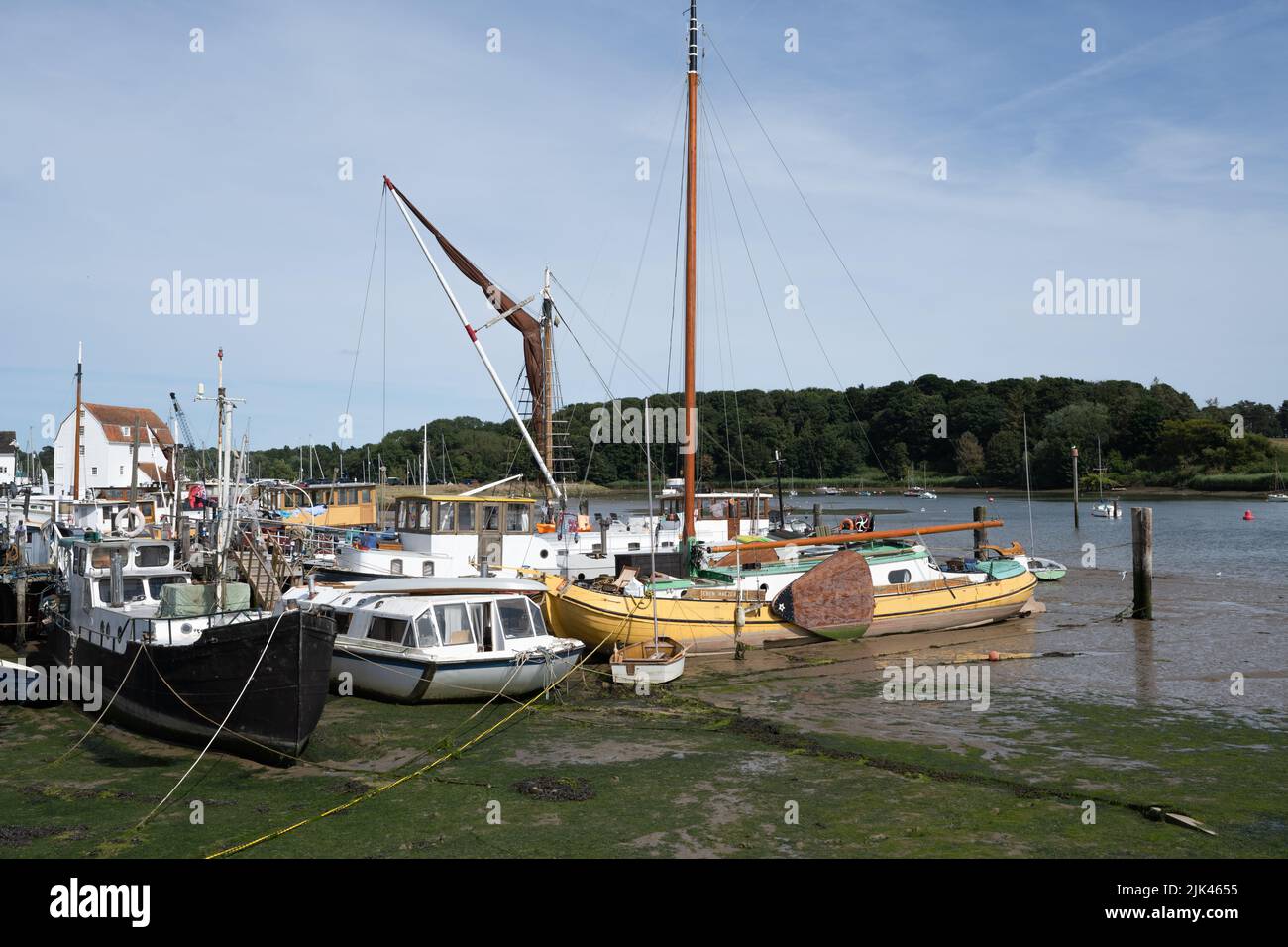Woodbridge Tide Mill and Quay Stock Photo - Alamy