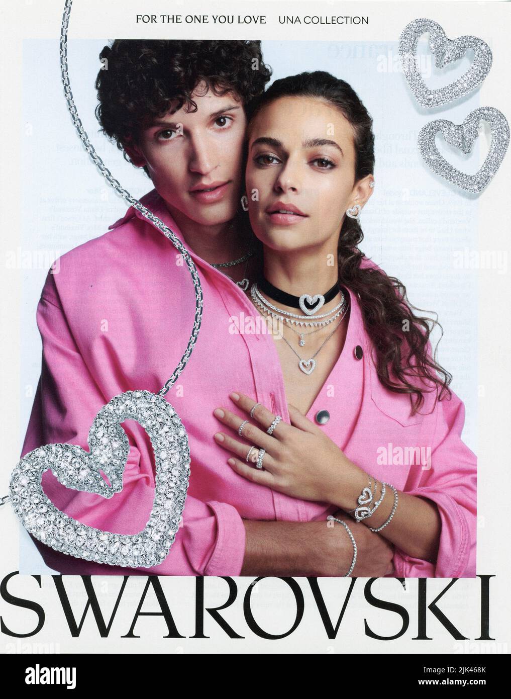 March 2022 "Vogue" magazine advert, USA Stock Photo - Alamy