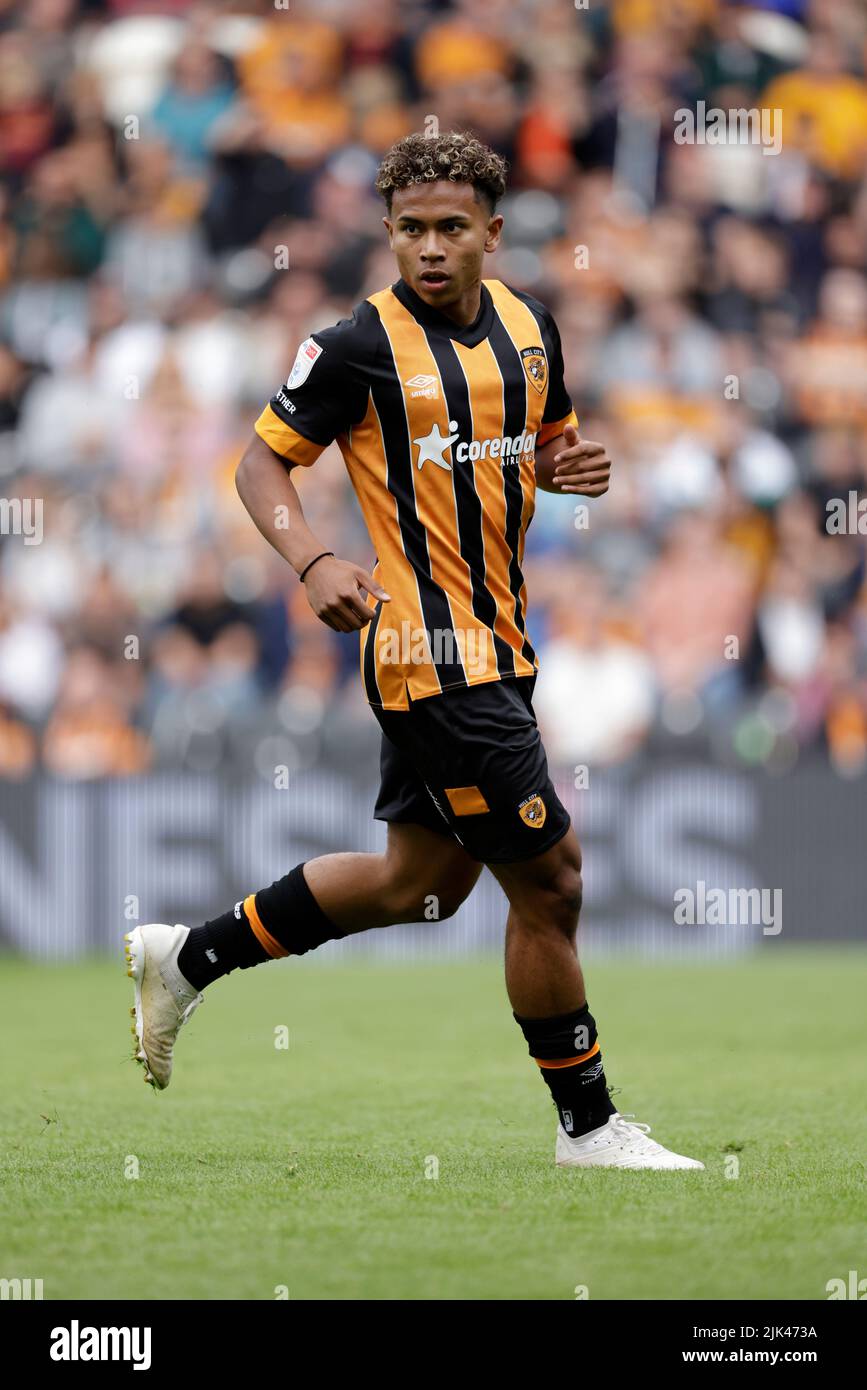 Hull City's Vaughn Covil during the Sky Bet Championship match at the ...