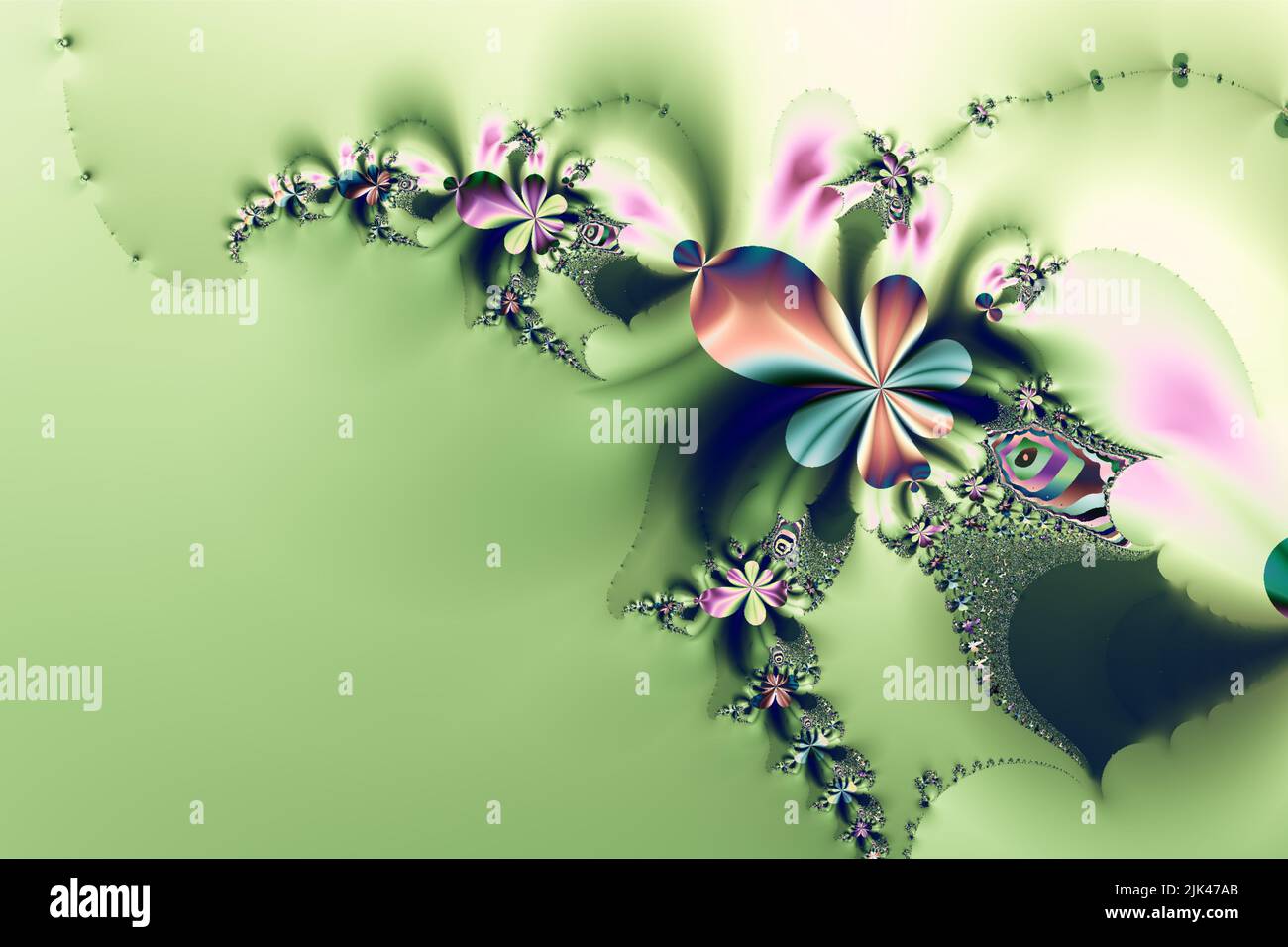 red-green abstract floral background, wallpaper, bright contrast design ...