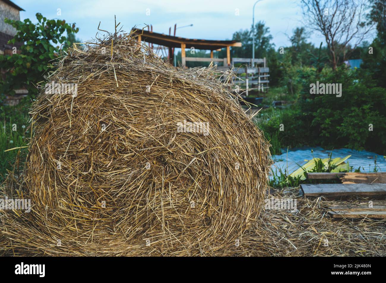 Stack hay hi-res stock photography and images - Alamy