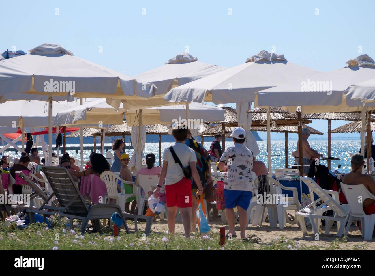 Aghia triada beach hi-res stock photography and images - Alamy