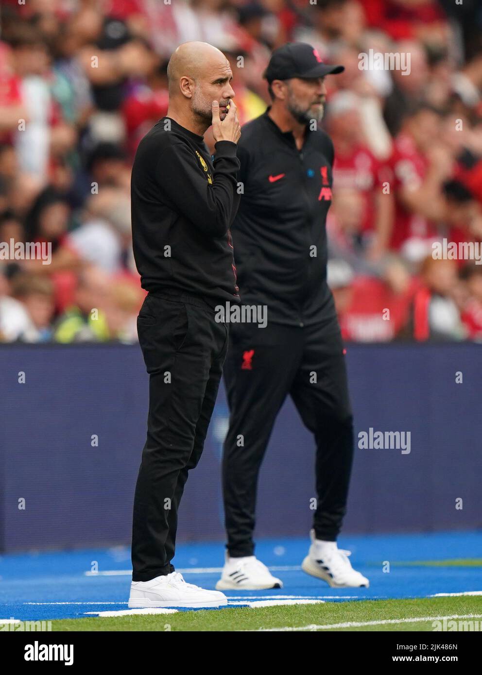 Pep guardiola jurgen klopp hi-res stock photography and images - Alamy