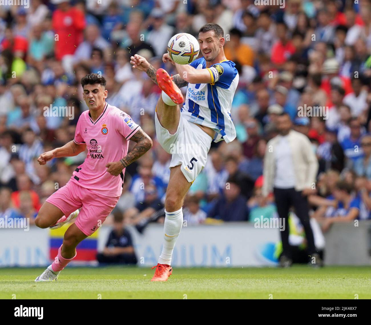 Lewis dunk brighton pre season 2022 hi-res stock photography and images ...