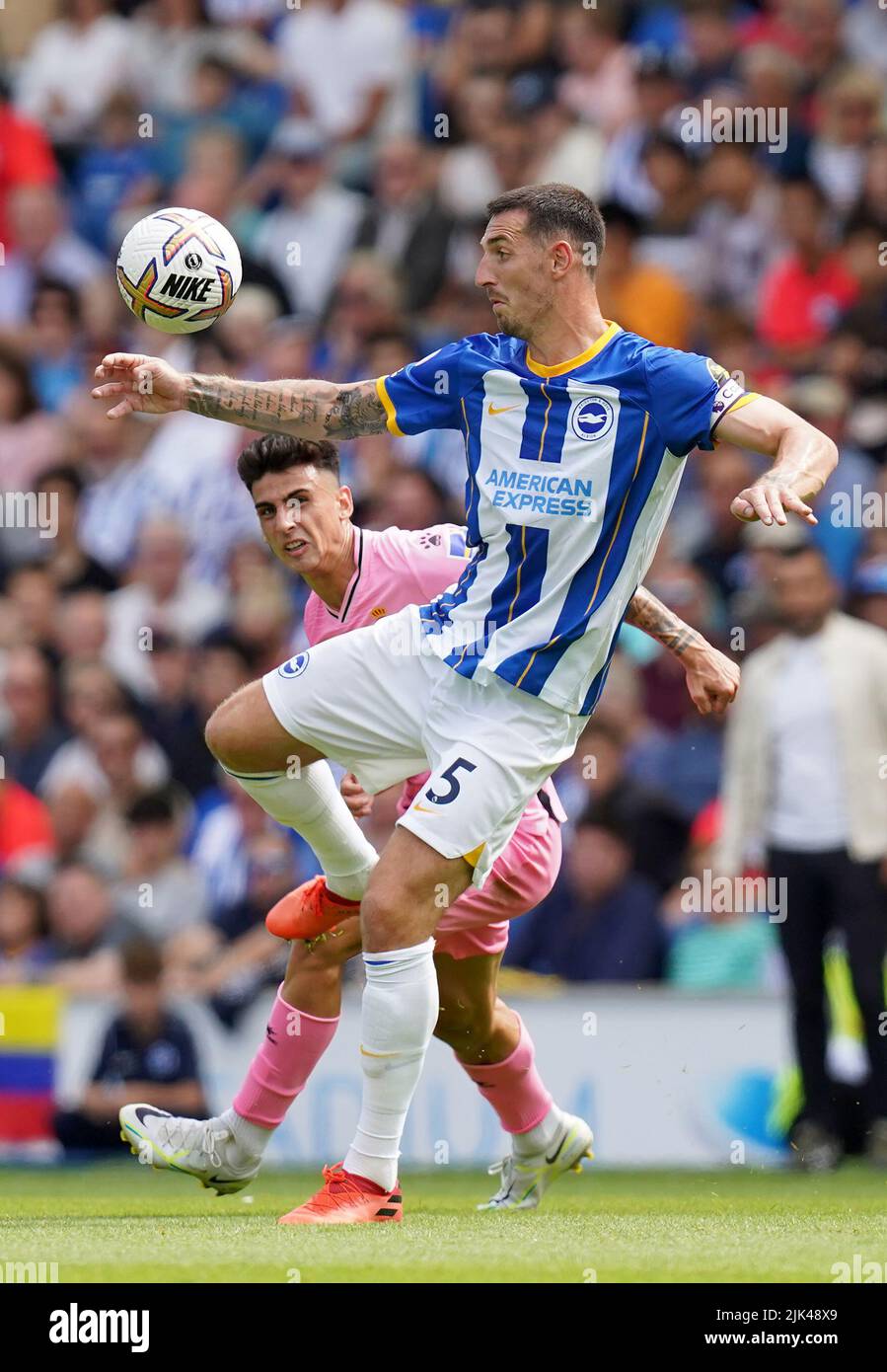 Lewis dunk brighton pre season 2022 hi-res stock photography and images ...