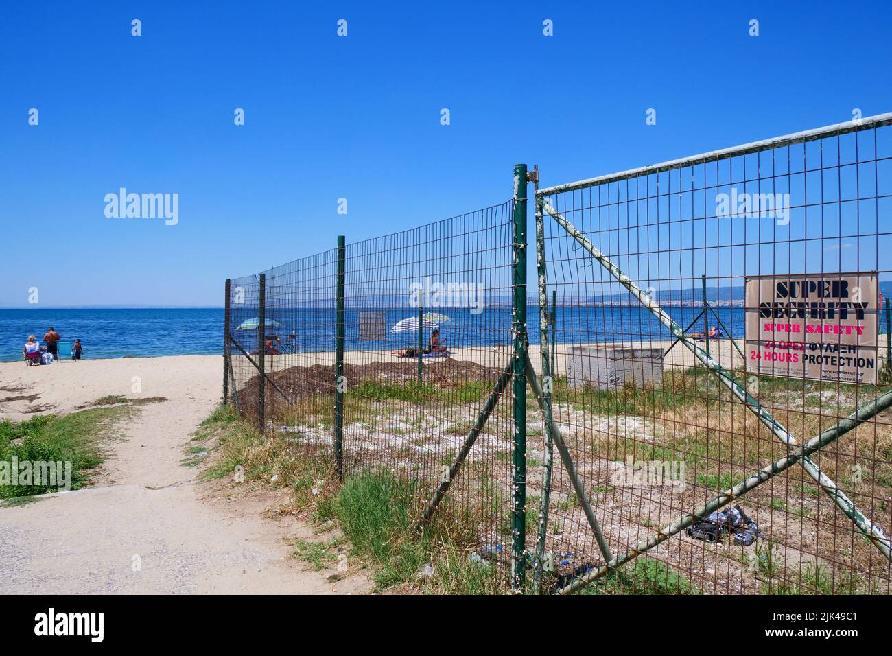 Aghia Triada area, Thessaloniki Bay, Macedonia, North-Eastern Greece ...
