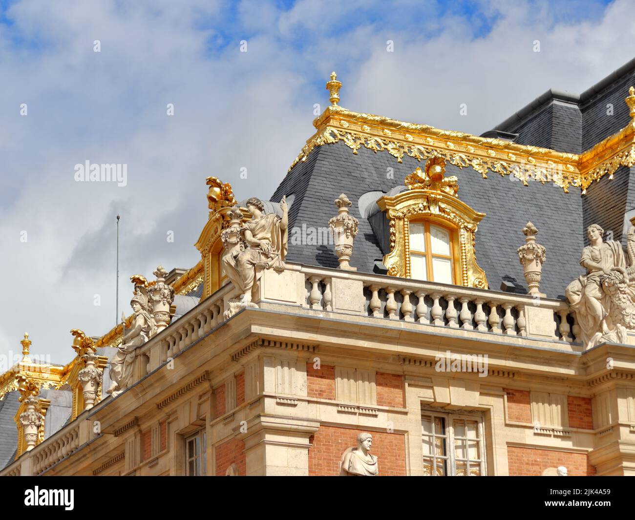 Detail chateau de versailles exterior hi-res stock photography and ...
