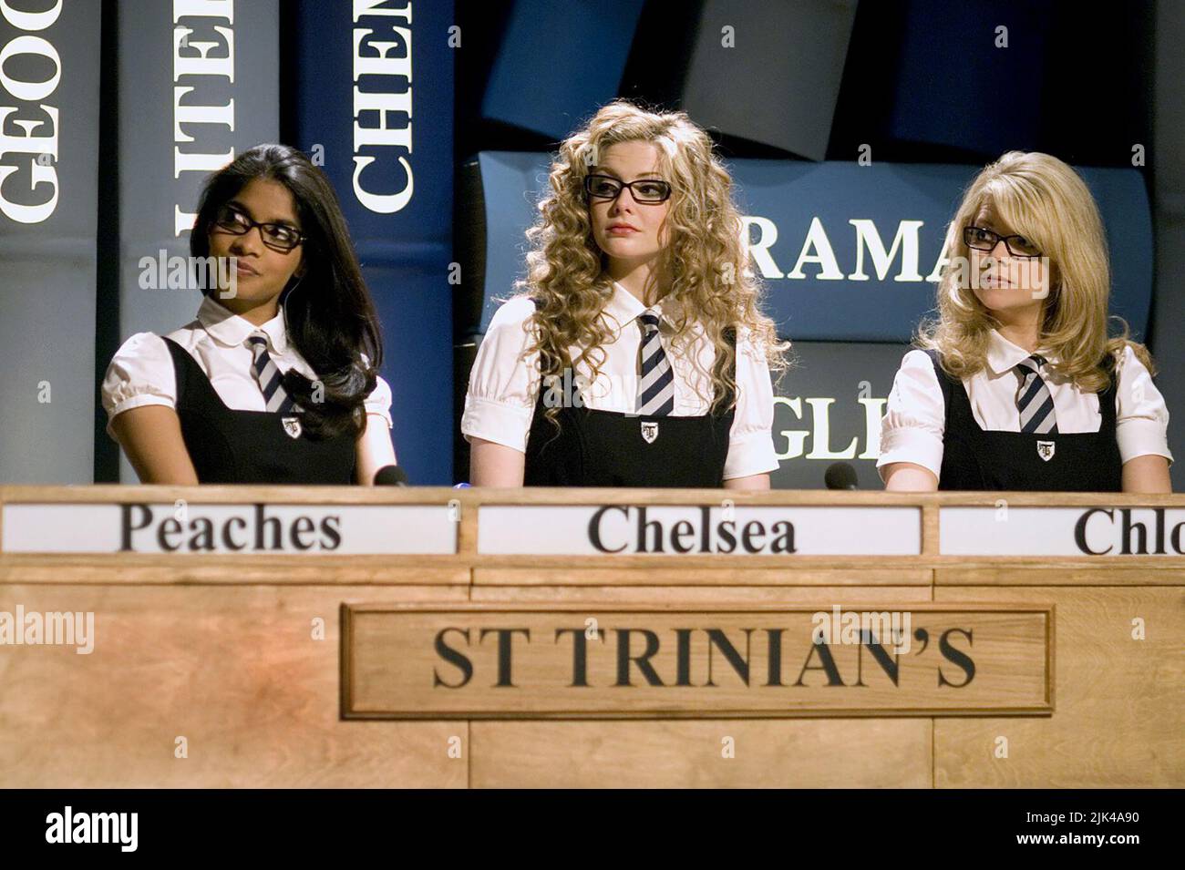 KARAN,EGERTON,BERNATH, ST. TRINIAN'S, 2007 Stock Photo - Alamy