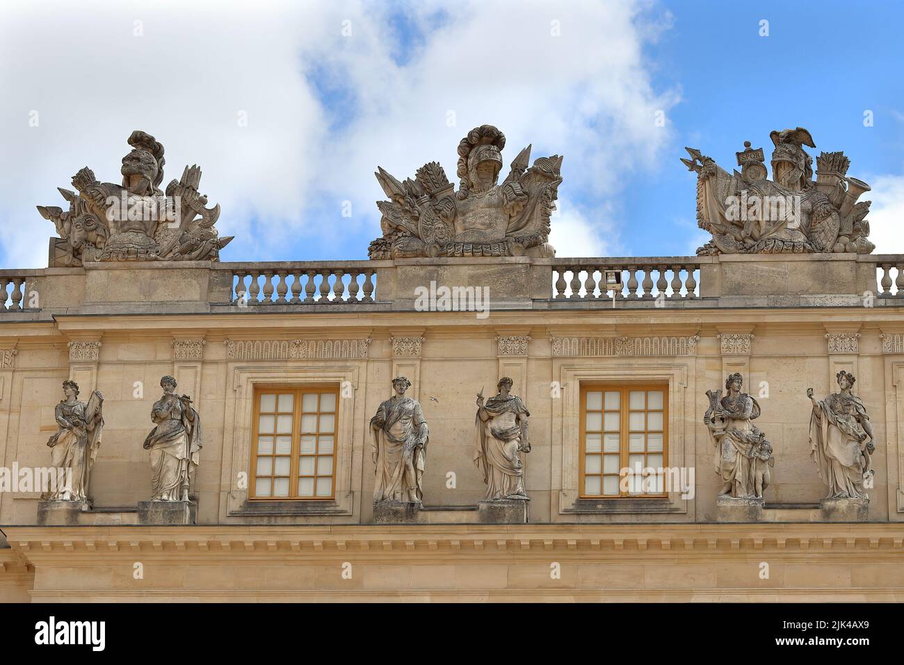 Detail chateau de versailles exterior hi-res stock photography and ...