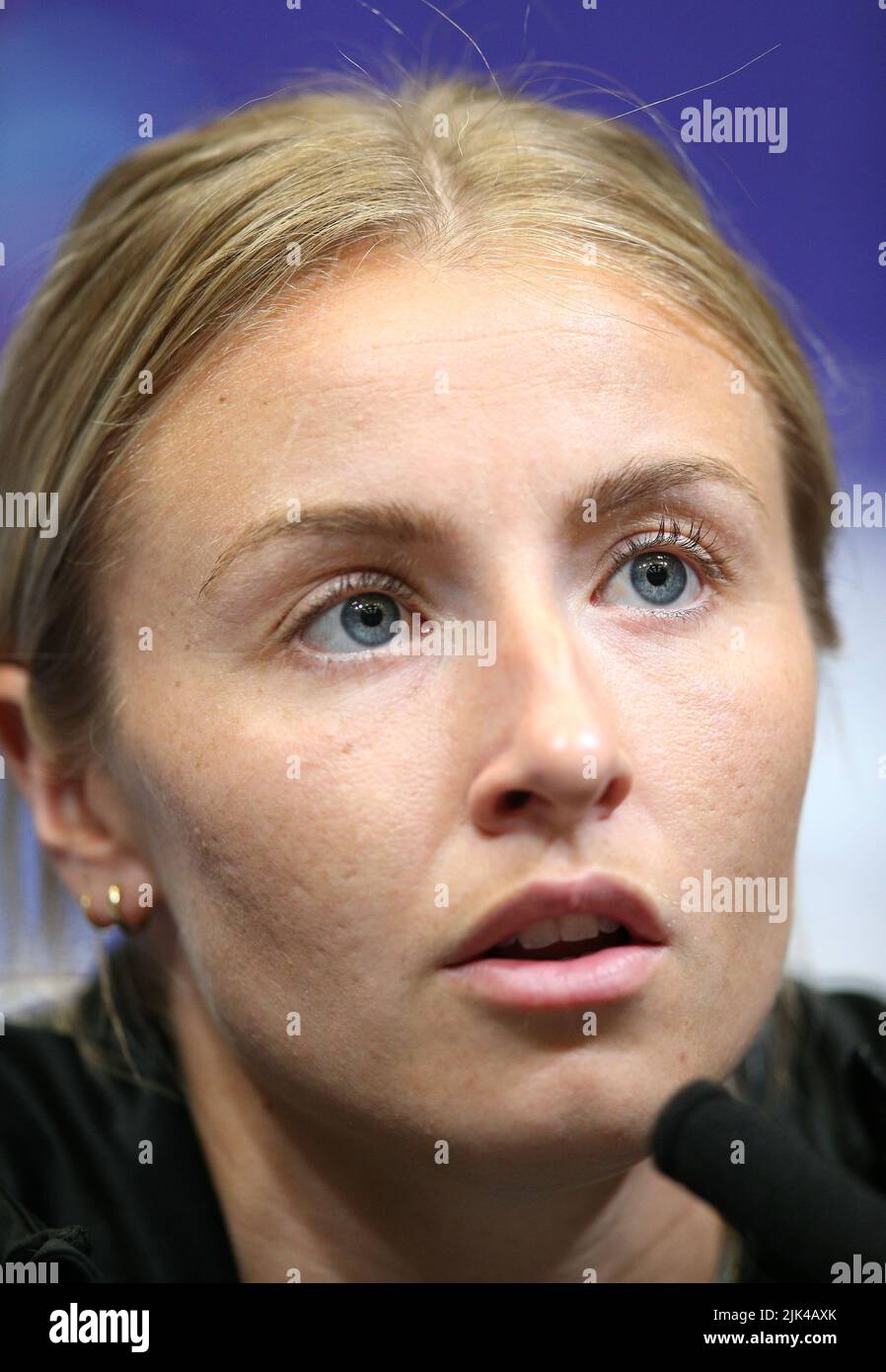 Englands Leah Williamson During A Press Conference At Wembley Stadium