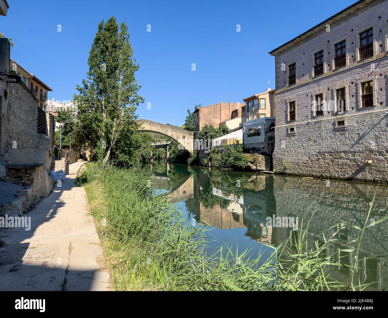 Bridge over the Ega River, also known as the prison bridge or weevil ...