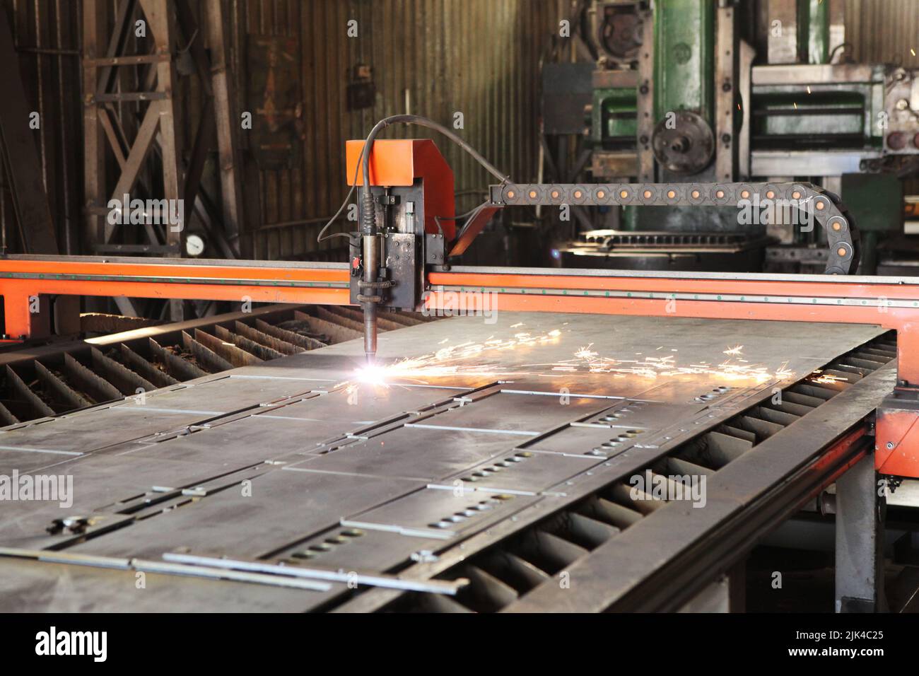 Laser Cutting Of Metal Automated Machine For Precise Metal Cutting