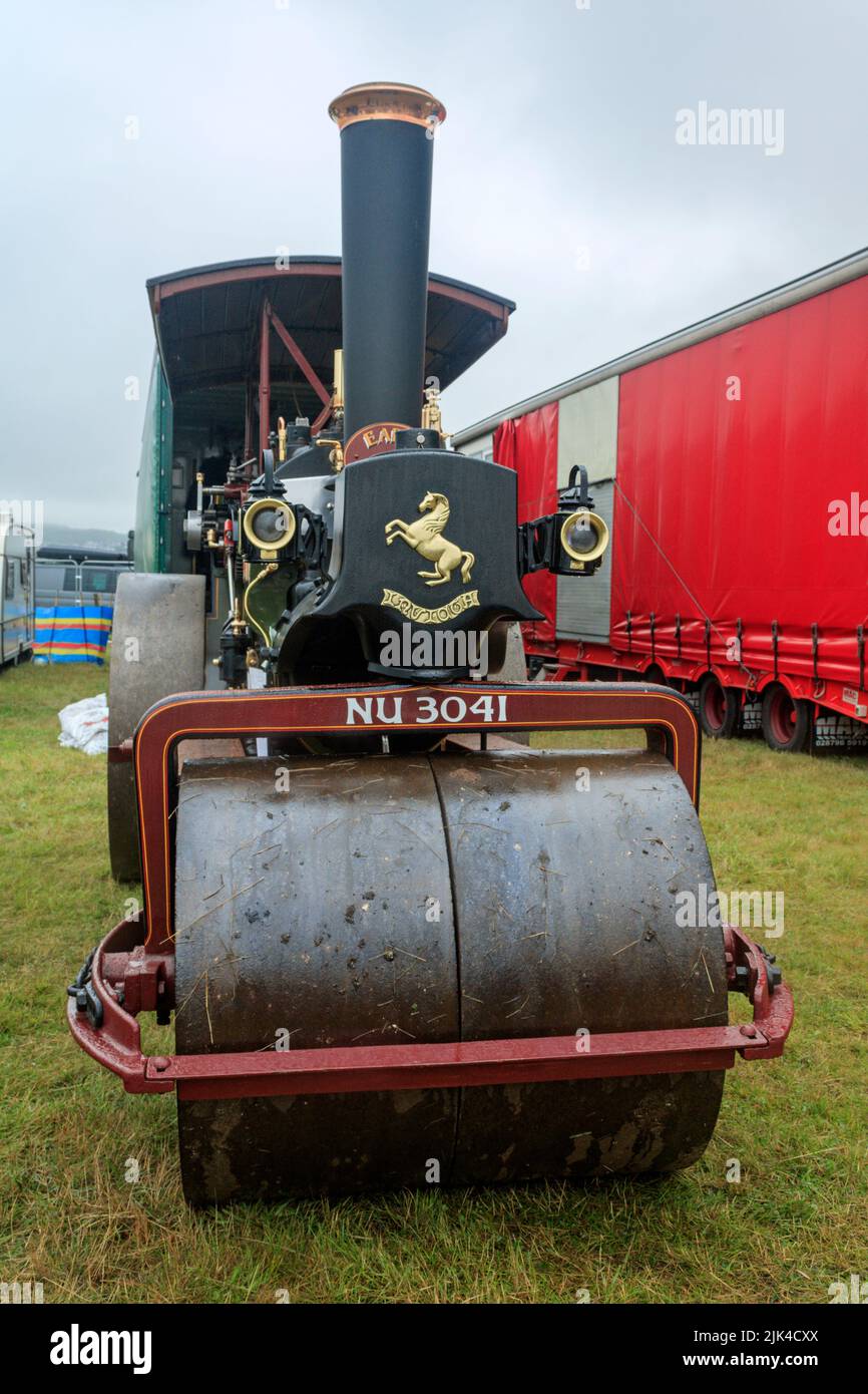 1924 Aveling & Porter steam roller. Cumbria Steam Gathering 2022 Stock ...