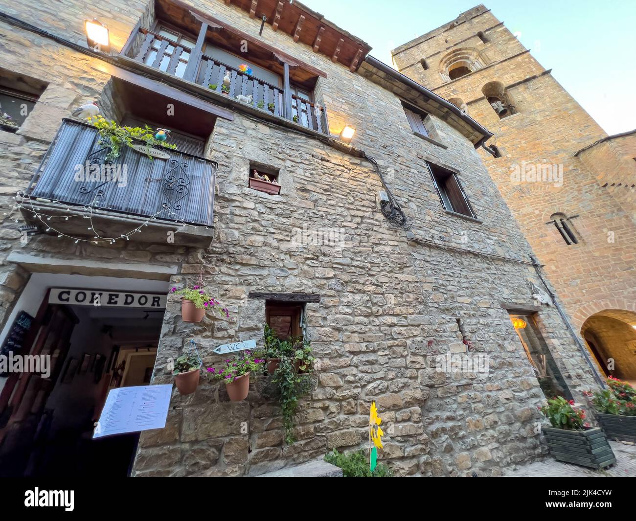 Restaurant ainsa spain hi-res stock photography and images - Alamy