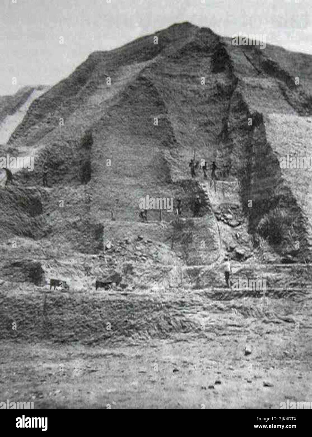 Guano mining in the Central Chincha Islands, ca. 1860 Stock Photo - Alamy