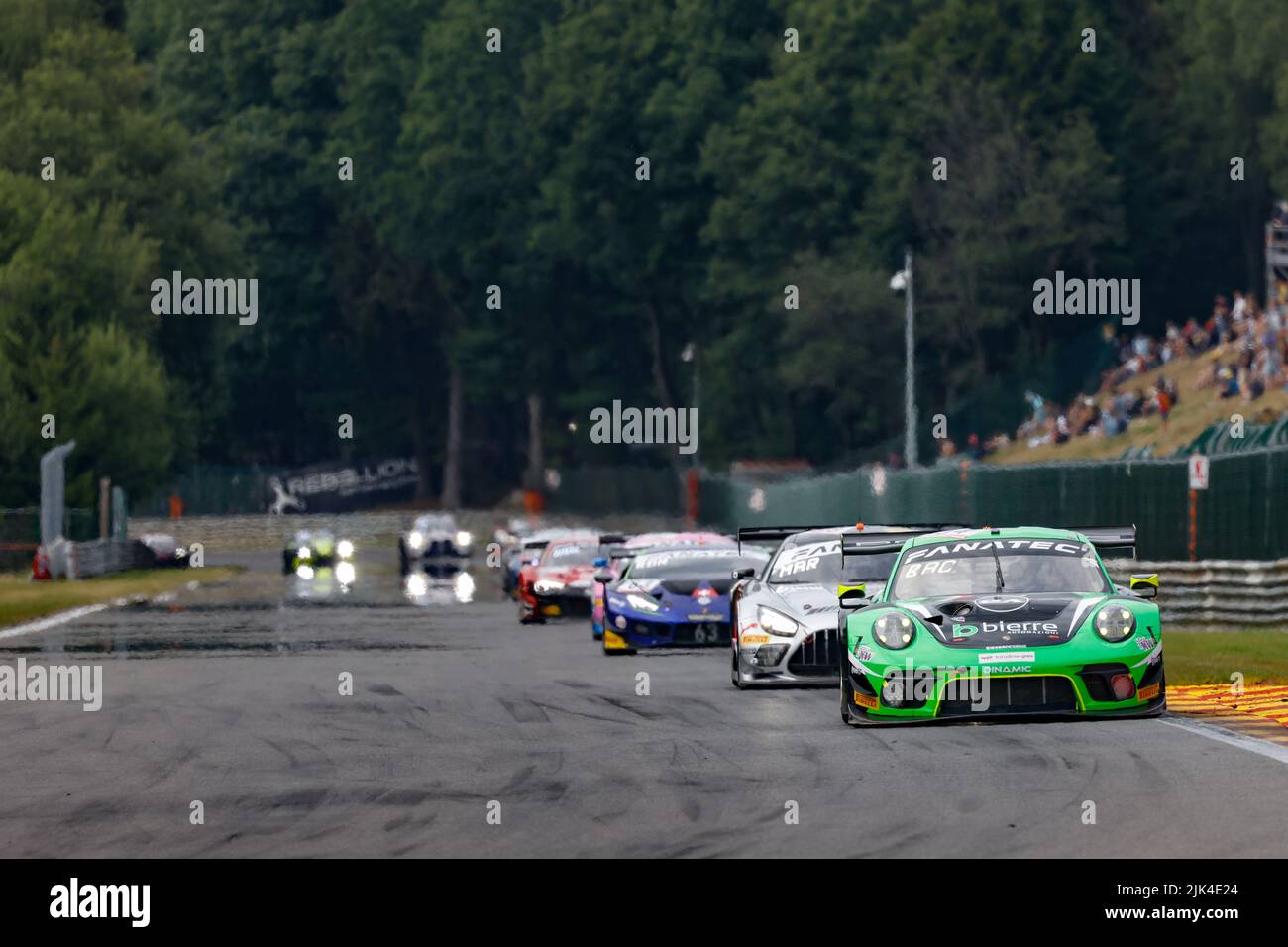 54 Dinamic Motorsport, Porsche 911 GT3-R of Klaus BACHLER, Come LEDOGAR, Matteo CAIROLI, in ...