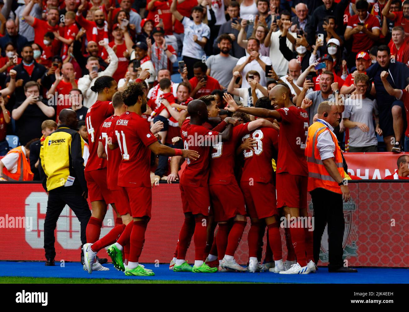 Darwin nunez liverpool community shield hi-res stock photography and ...