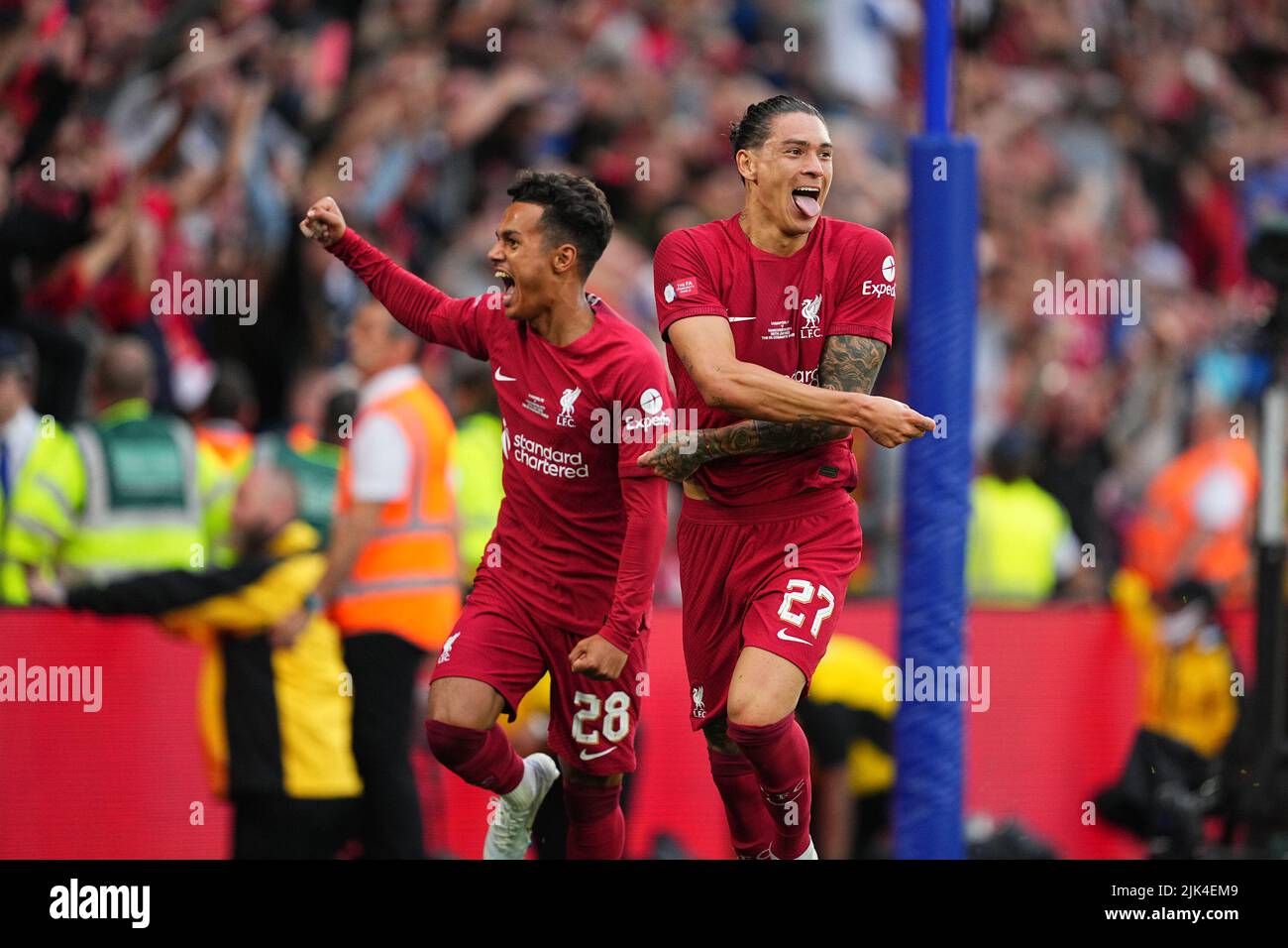 Darwin nunez liverpool community shield hi-res stock photography and ...