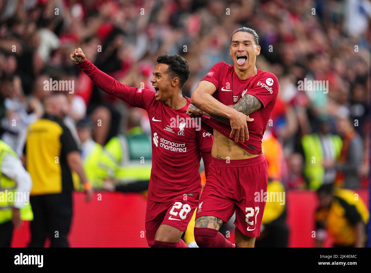 Darwin nunez liverpool manchester city hi-res stock photography and ...