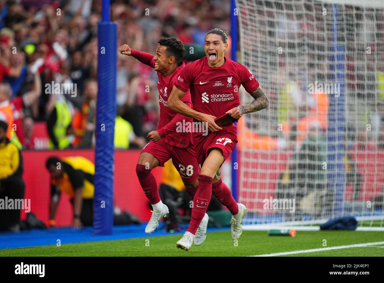Darwin nunez liverpool manchester city hi-res stock photography and ...