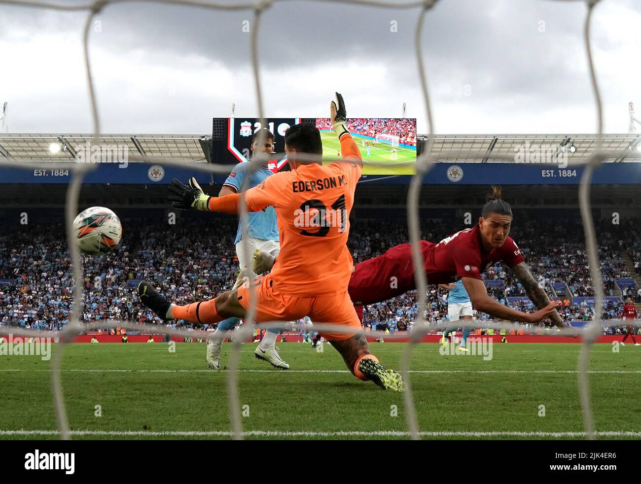 Darwin nunez liverpool community shield hi-res stock photography and ...