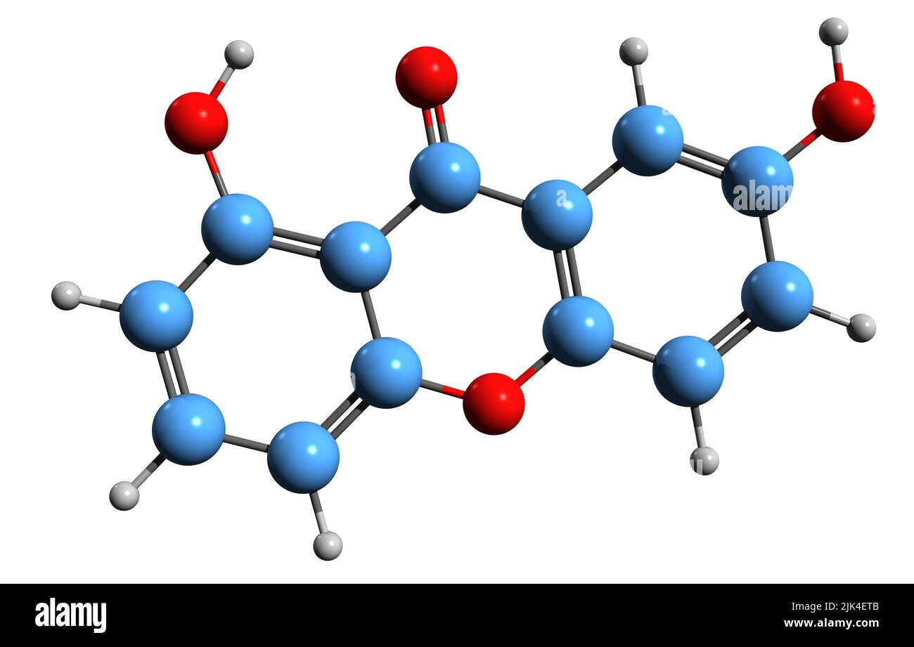 1 7 dihydroxyxanthone hi-res stock photography and images - Alamy